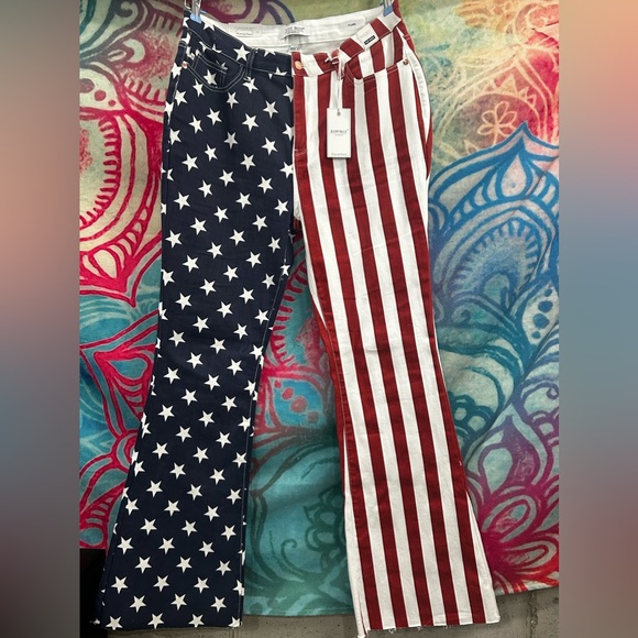 Judy Blue | Jeans | Judy Blue Flag Flare Jeans Nwt Sz532 | Poshmark